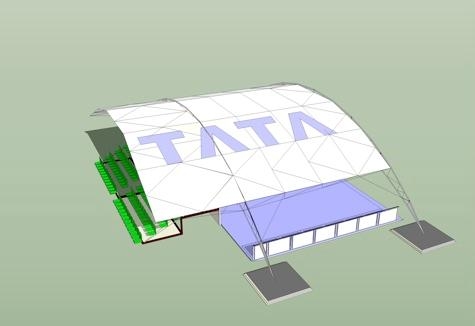 Tata creates new temporary pavilion in Hyde Park | New Civil Engineer