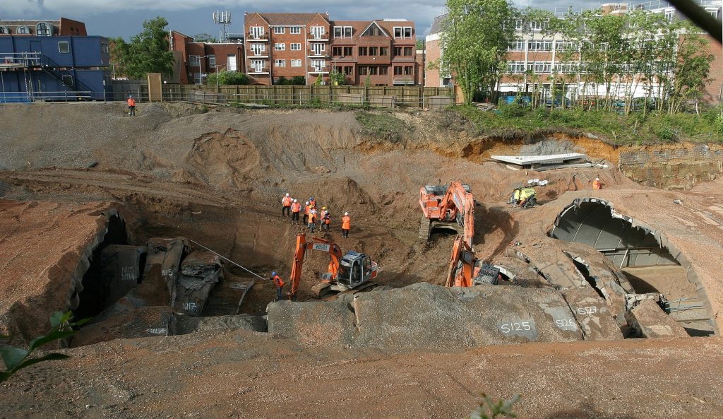 gerrards cross tunnel collapse - New Civil Engineer