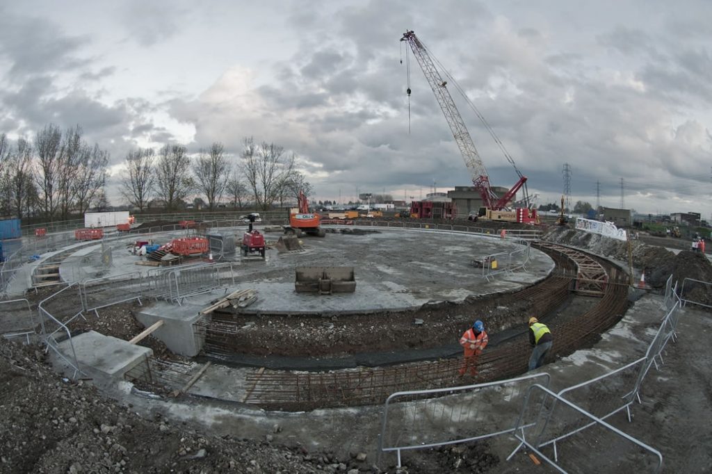 Lee Tunnel shaft wall completed | New Civil Engineer
