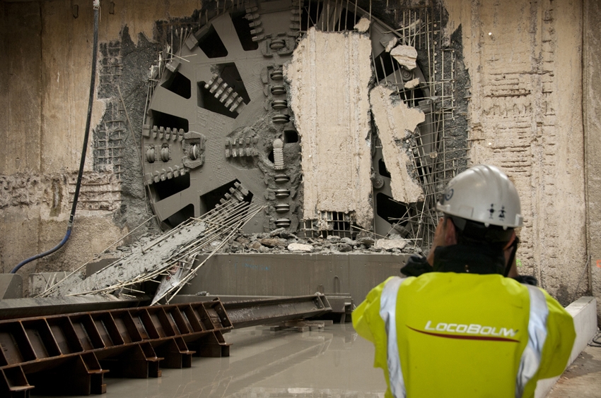 Breakthrough in major Belgian tunnel | New Civil Engineer