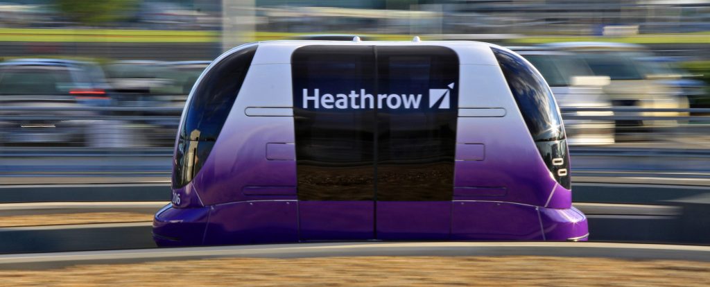Heathrow pods open at Terminal 5 | New Civil Engineer