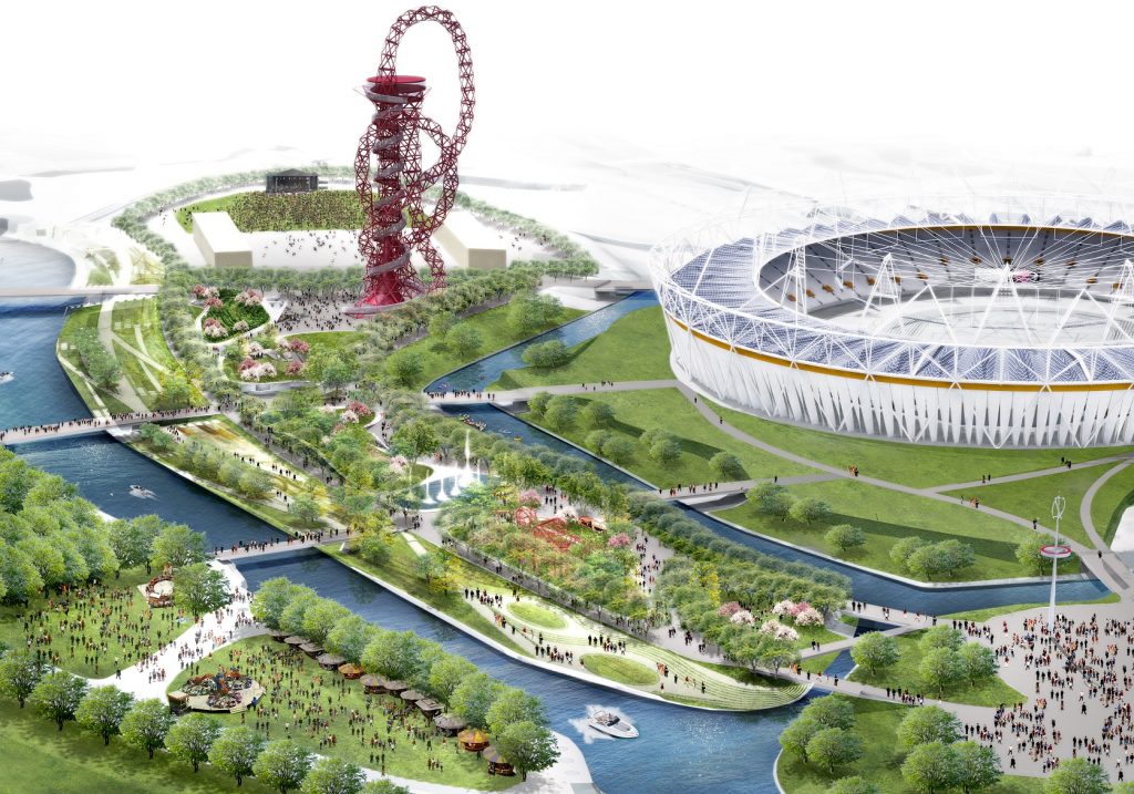 Olympic Park public space design concept shortlist revealed | New Civil ...