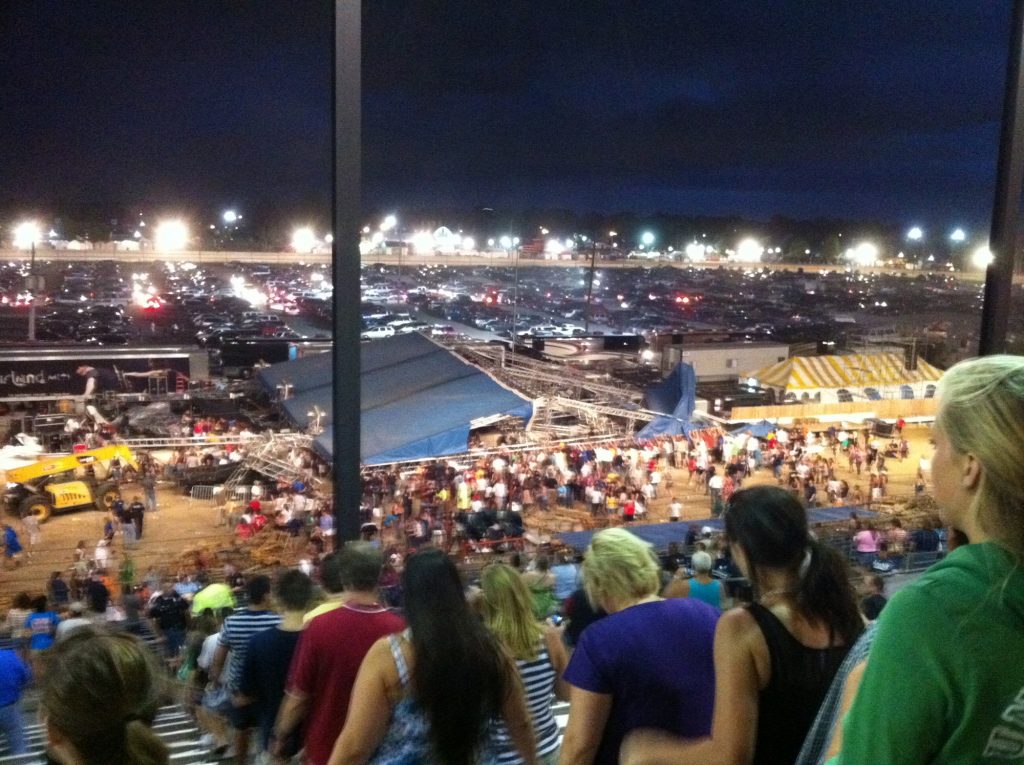 Stage collapses prompt rethink on temporary structures guide | New ...