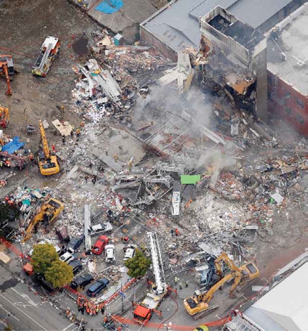 New Zealand quake building "deficient" | New Civil Engineer