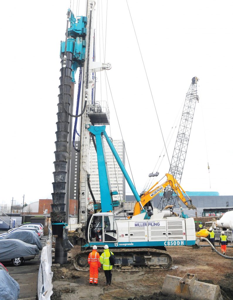 Miller picks up a number of large piling contracts | New Civil Engineer
