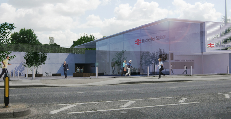 Plans for new £26M Rochester rail station unveiled | New Civil Engineer