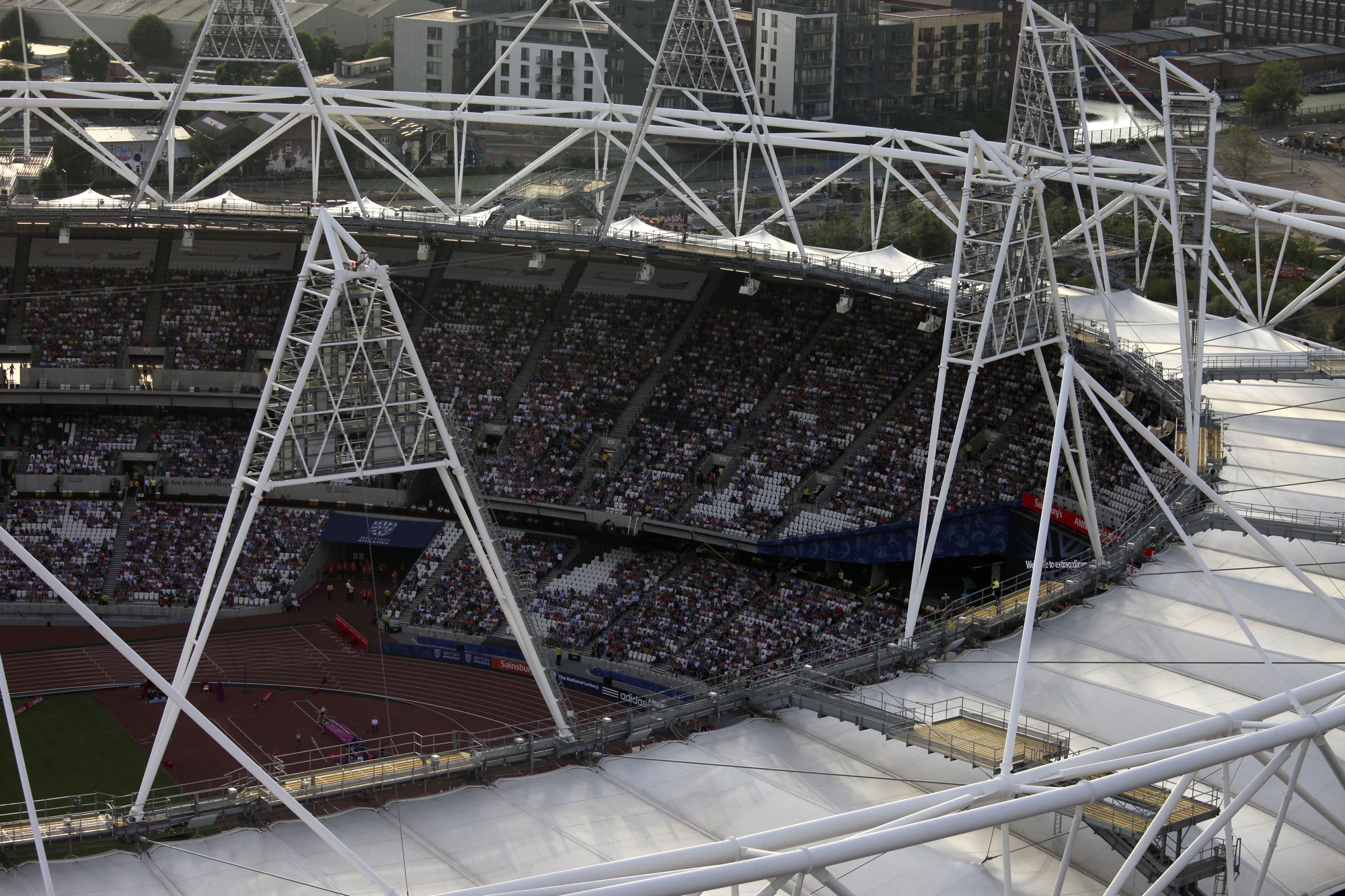 The Gallery | Olympic Stadium roof to be transformed | New Civil Engineer