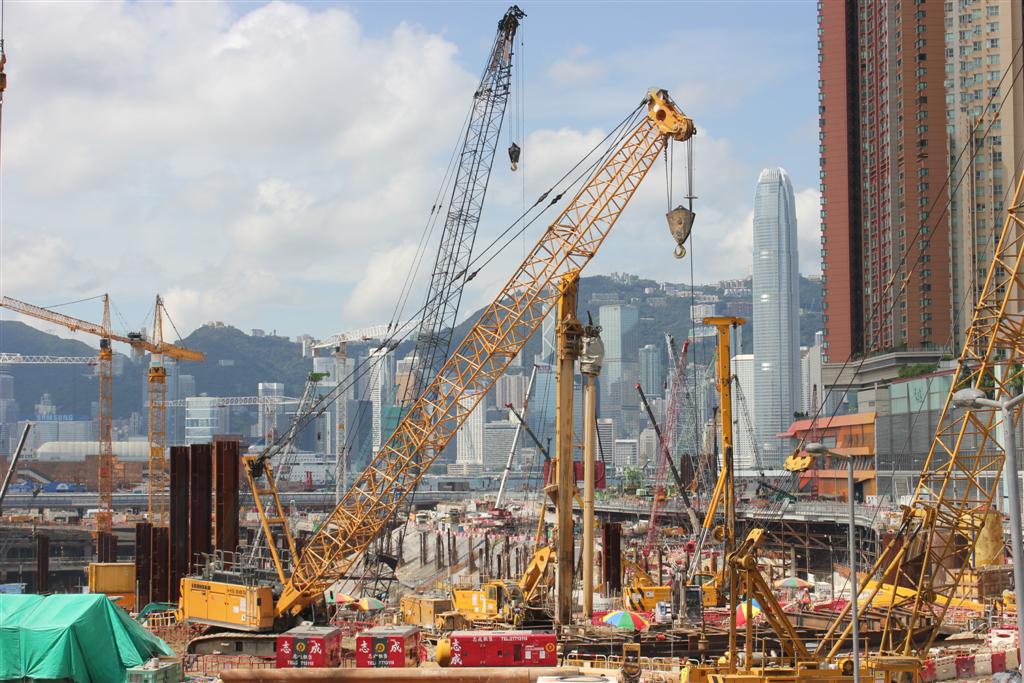 Construction ramps up on Hong Kong’s express rail link station | New ...