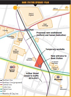 Bank Station Capacity Upgrade: Planning the Bank job | New Civil Engineer
