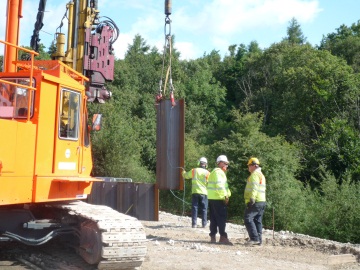 Piling & foundations: Royal carriage - King Sheet Pile system | New Civil Engineer