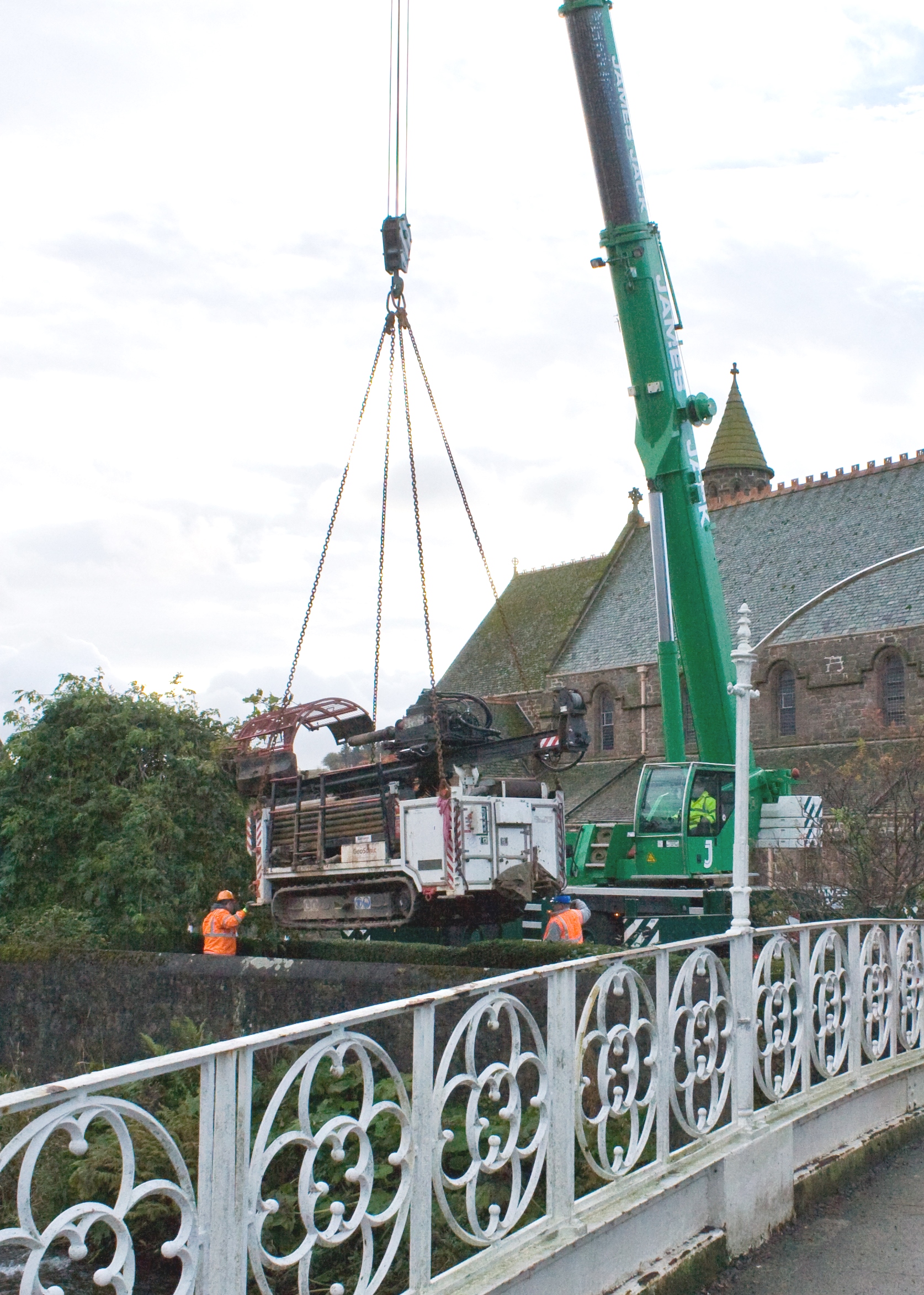 GeoSonic Drilling clears the way for Scottish flood scheme | New Civil ...