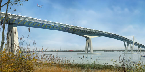 Arup reveals designs for new Thames bridge | New Civil Engineer