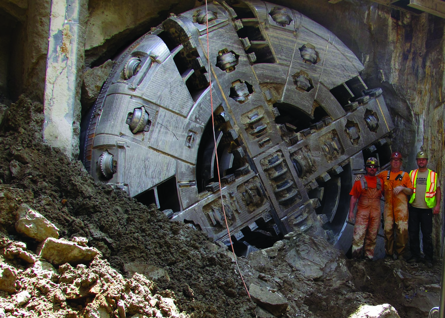 Final breakthrough for soft ground boring machines in San Francisco ...