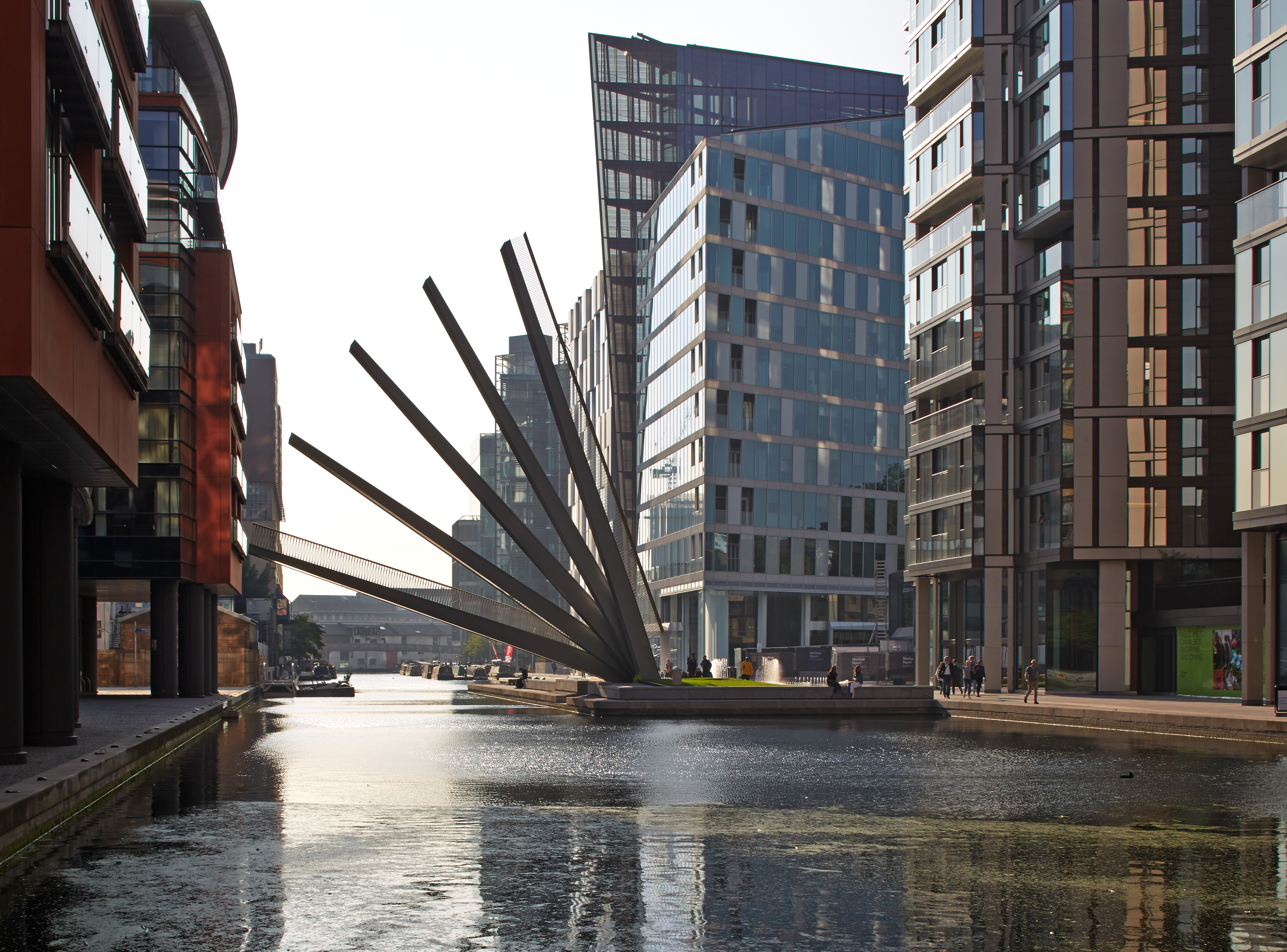 The Gallery | ‘Japanese fan’ bridge completed at Paddington | New Civil ...