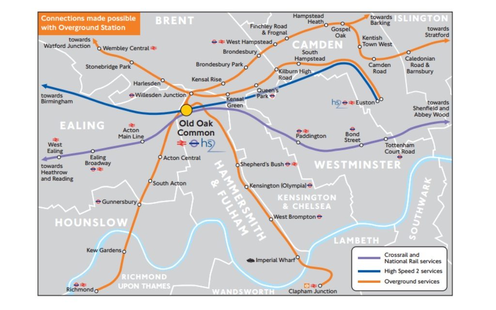 TfL consults on new Overground stations at Old Oak Common | New Civil ...