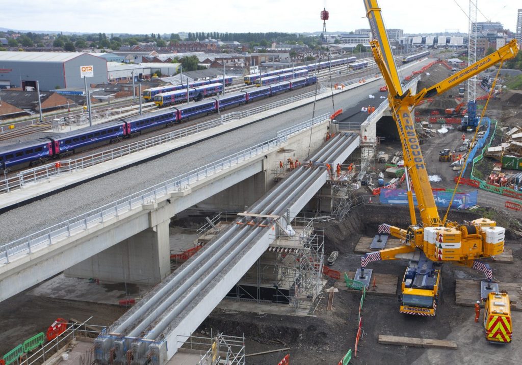 PHOTOS | Reading Festival Viaduct nears completion | New Civil Engineer
