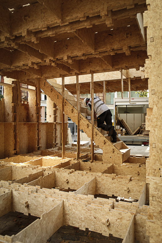 The Gallery | Prototype self-build, two storey 'Wikihouse' erected in ...