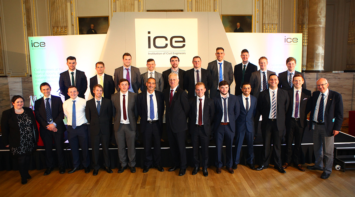 Bam Nuttall apprentices celebrate success | New Civil Engineer