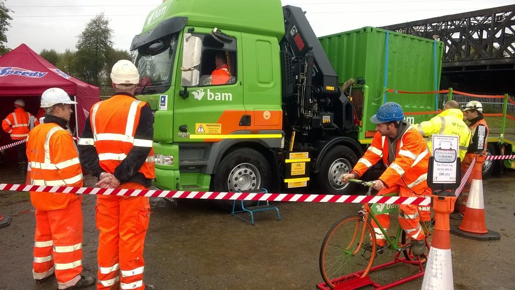 The Gallery | Bam Nuttall plant safety roadshow | New Civil Engineer