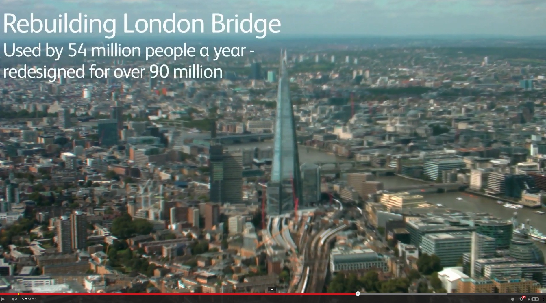 Video | Improvements to London Bridge from the air | New Civil Engineer