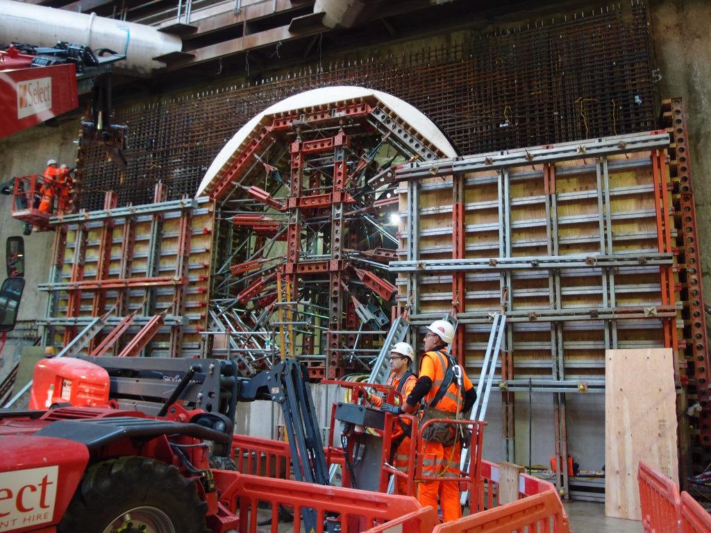 The Gallery | Bespoke formwork for Tottenham Court Road Crossrail ...