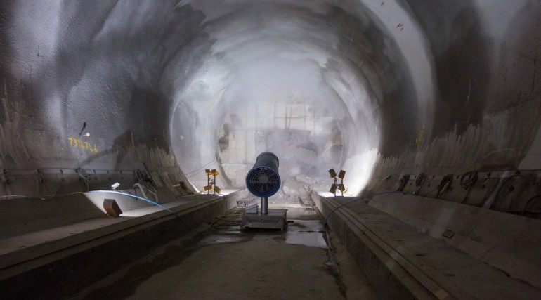 The Gallery and Video | Liverpool Street Crossrail tunnel breakthrough ...