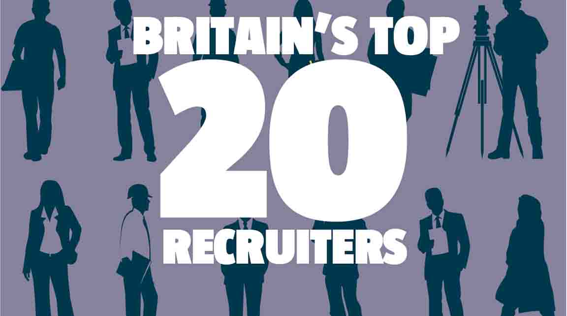 Britain's top 20 recruiters 2014 | New Civil Engineer