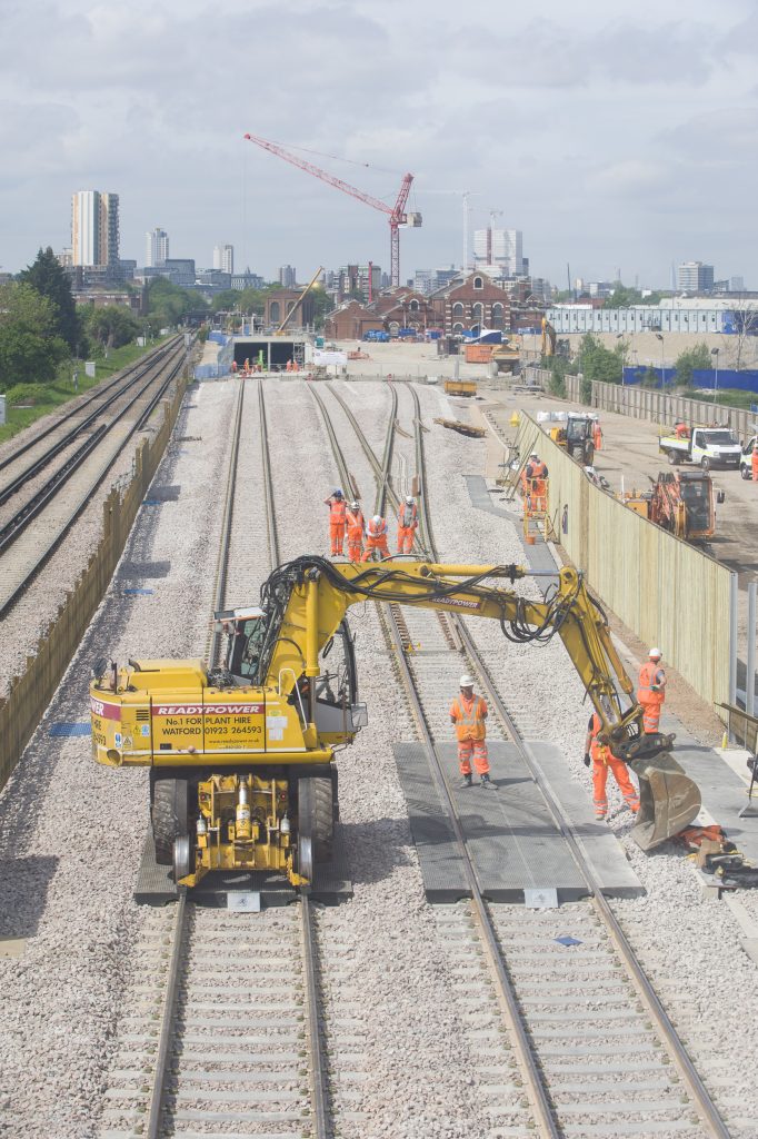 The Gallery and Video | First Crossrail track laid | New Civil Engineer