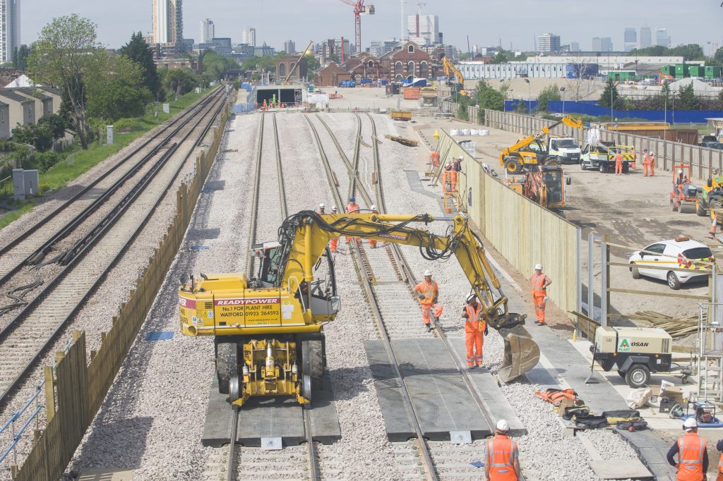 The Gallery and Video | First Crossrail track laid | New Civil Engineer