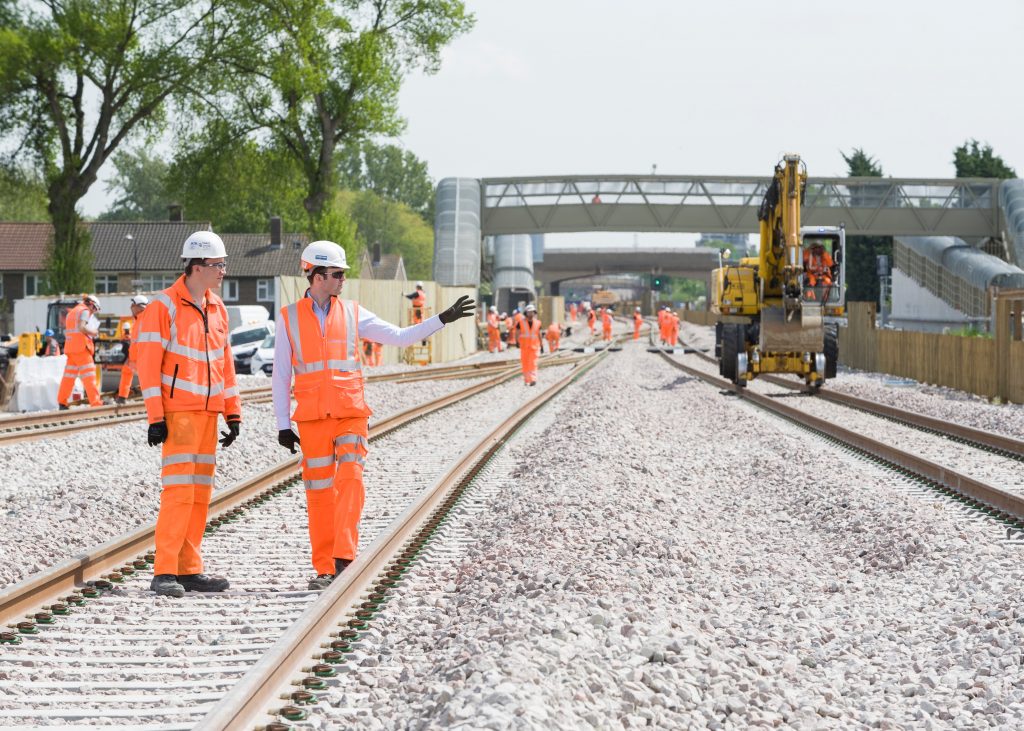 The Gallery and Video | First Crossrail track laid | New Civil Engineer