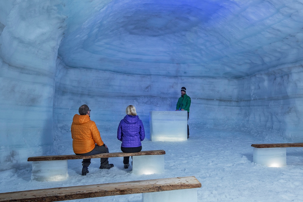 The Gallery | Man-made Ice Cave to welcome visitors | New Civil Engineer