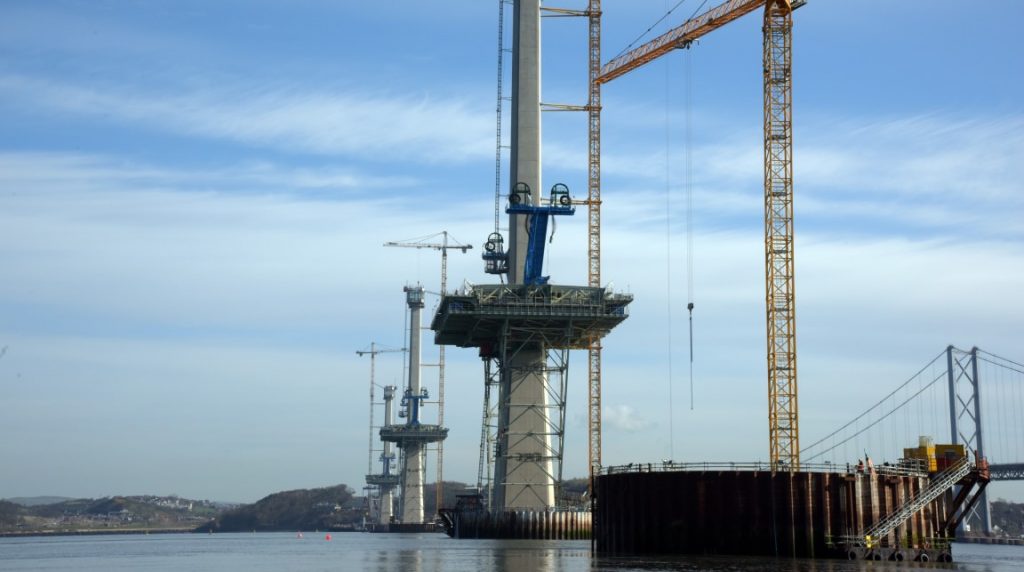The Gallery | Queensferry Crossing comes out the water | New Civil Engineer
