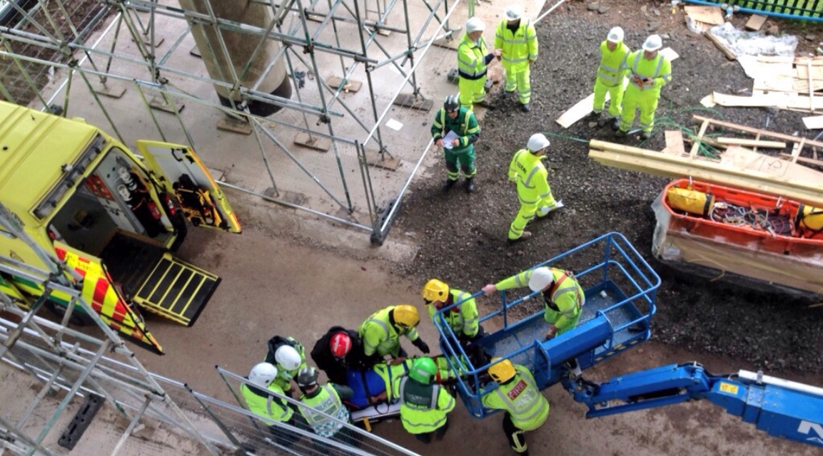 Major rescue operation for roads worker | New Civil Engineer