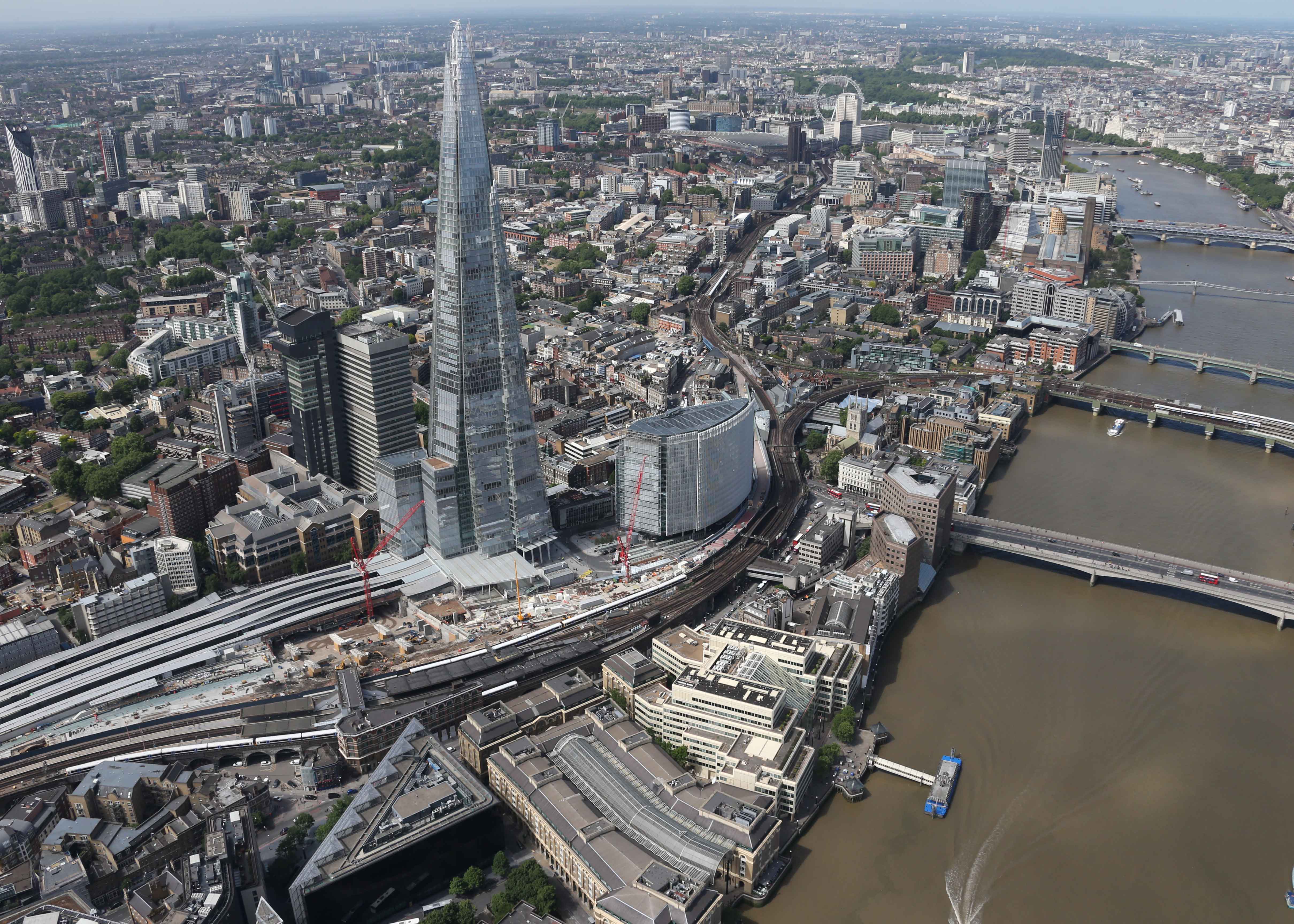 The Gallery | Aerial pictures show scale of London Bridge station work ...