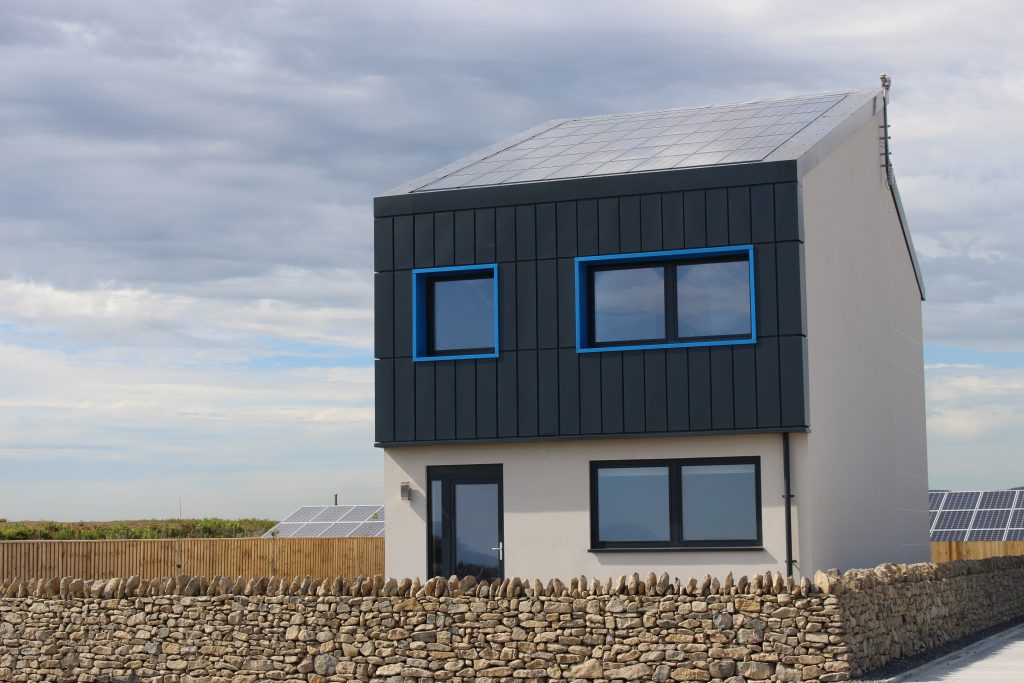 UK's first energy positive house launches... as government scraps zero ...