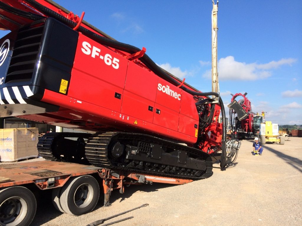 Remote controlled piling rig causes stir | New Civil Engineer