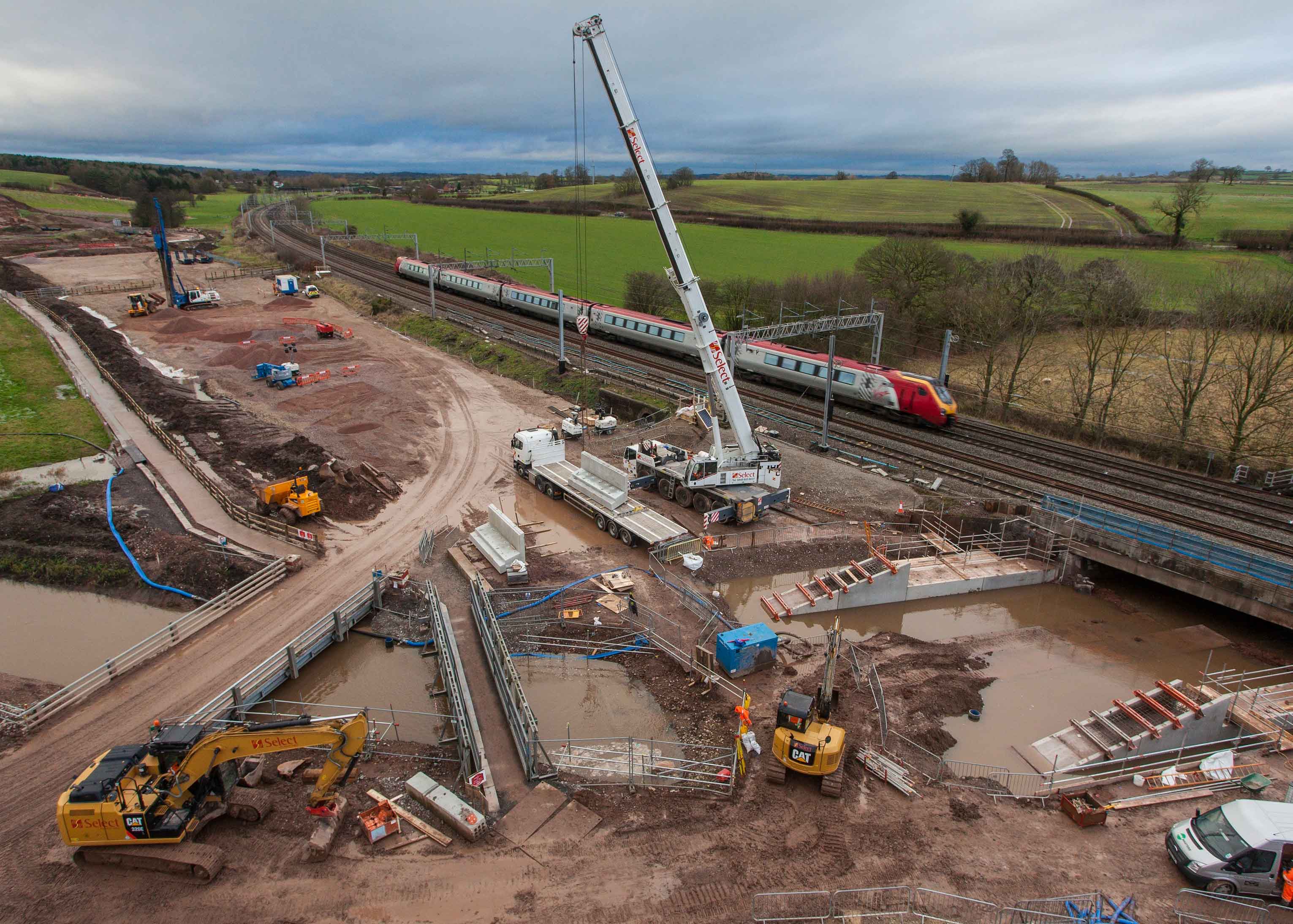 Norton Bridge Rail improvement: Bypass operation | New Civil Engineer