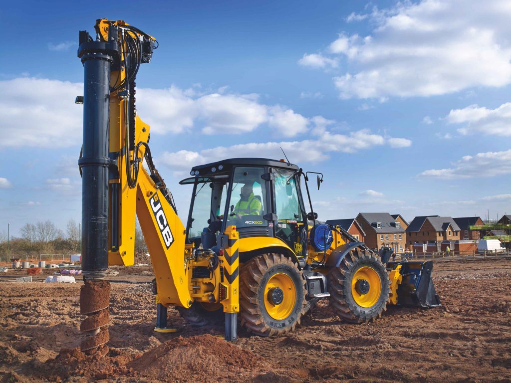 Rigged to dig | New JCB excavator and piling rig | New Civil Engineer