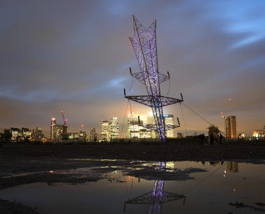 Inverted pylon presents engineering challenge | New Civil Engineer