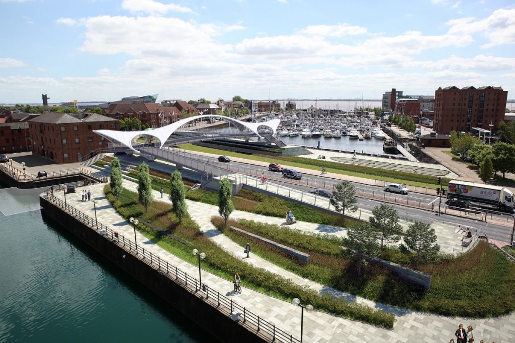 Delayed Hull foot and cycle bridge on target for spring opening | New ...
