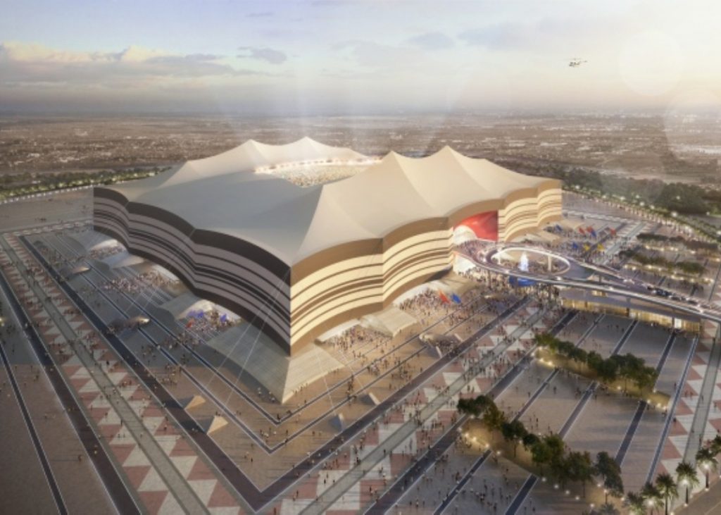 The Gallery | Latest design of World Cup 2022 semi-final stadium | New ...