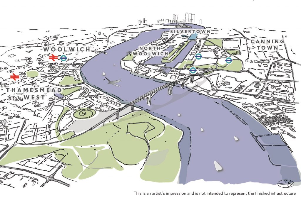 Vision for 13 new London river crossings unveiled | New Civil Engineer