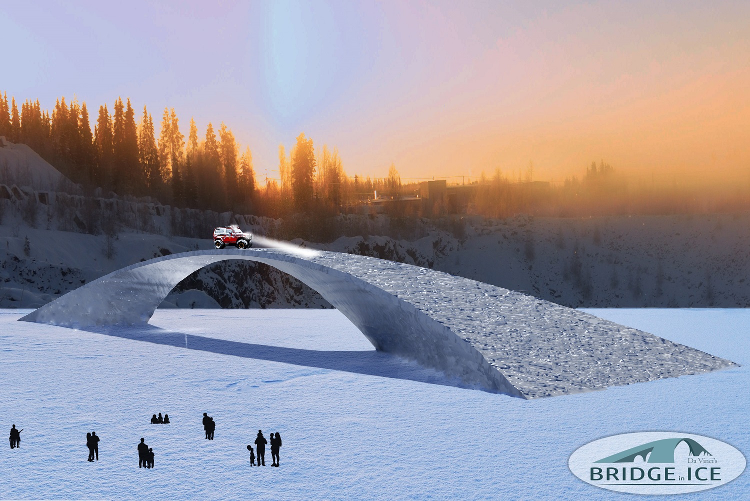 Students build world’s longest ice bridge | New Civil Engineer
