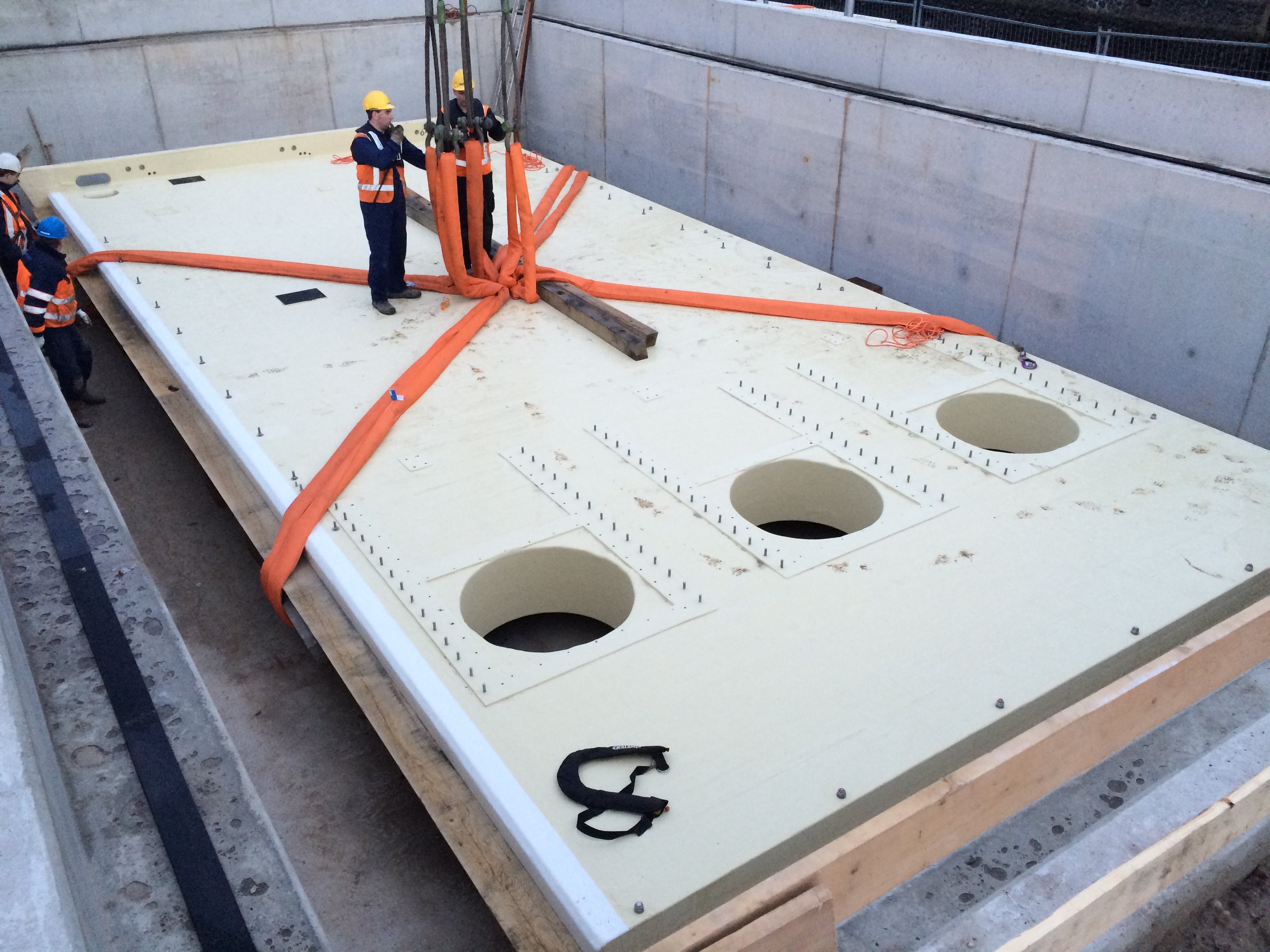 The Gallery | 'World's largest' fibre reinforced polymer lock gates ...