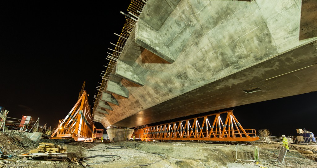 The Gallery | Mersey Gateway deck span built | New Civil Engineer