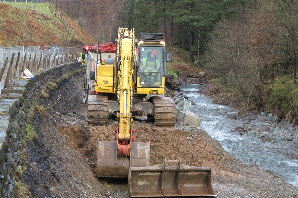 Kier starts project to repair flood-damaged road | New Civil Engineer