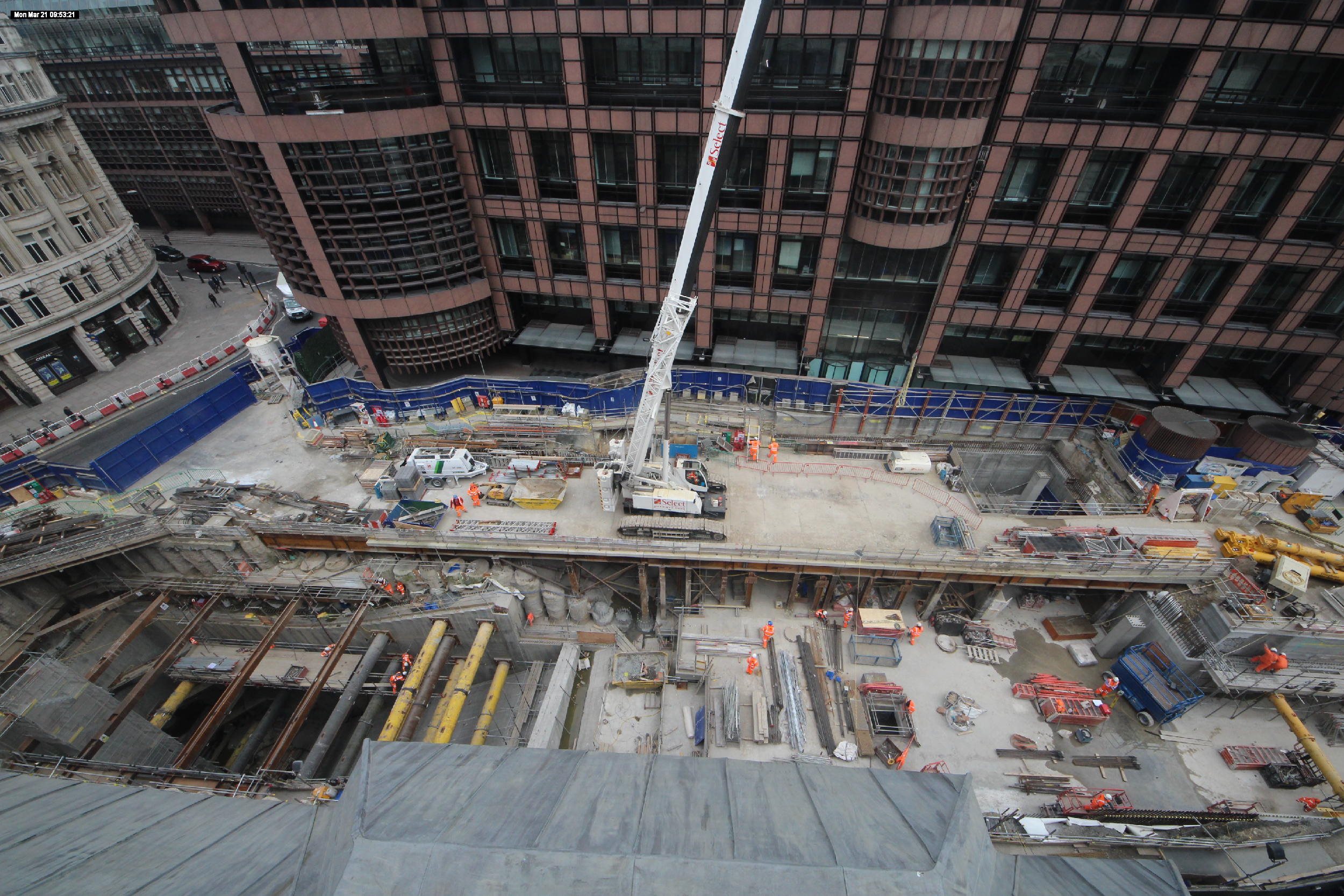 Video | Progress at Crossrail Liverpool Street | New Civil Engineer