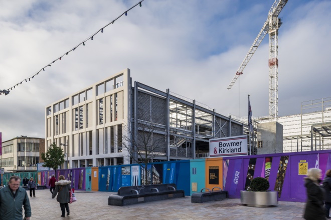 Structural steel in action | Sheffield Moor