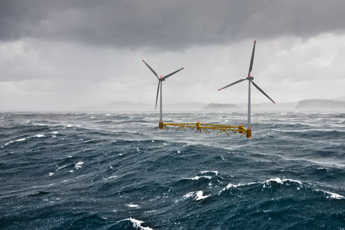 Boost for floating wind power project | New Civil Engineer