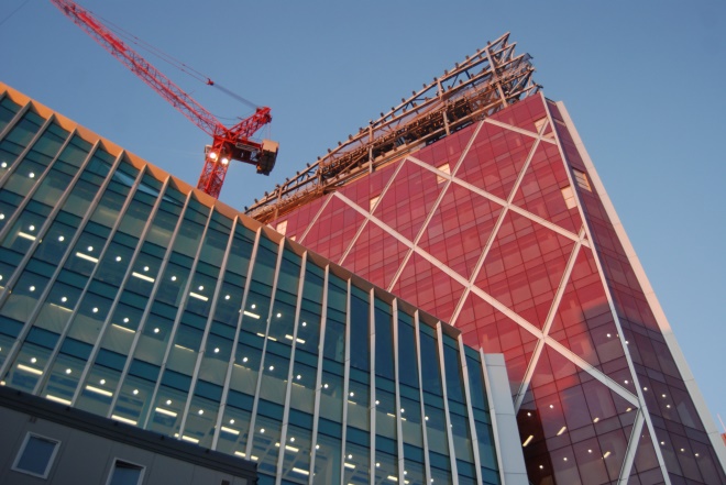 Structural steelwork in action | Nova Victoria